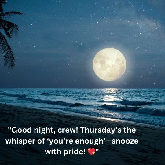 1500 Good Night Thursday Quotes For Everybody - Textpalace